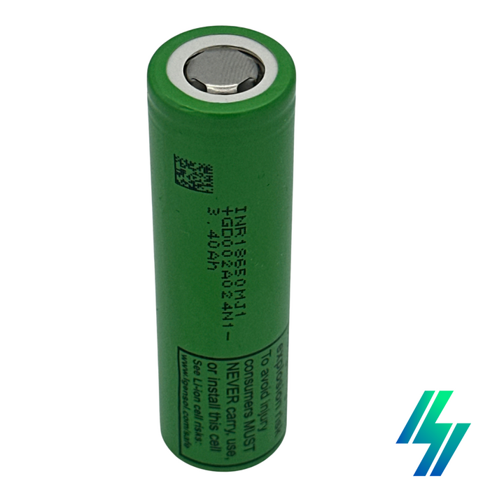 LG MJ1 | 18650 Lithium Ion Battery Cell 3500mah — Rechargeable Power Energy