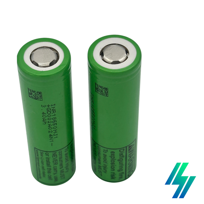 LG MJ1 | 18650 Lithium Ion Battery Cell 3500mah — Rechargeable Power Energy