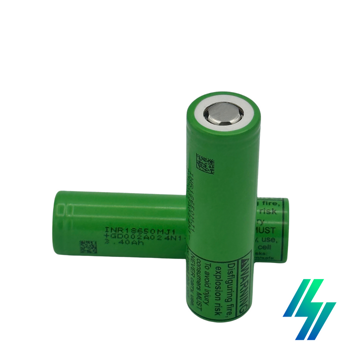 LG MJ1 | 18650 Lithium Ion Battery Cell 3500mah — Rechargeable Power Energy