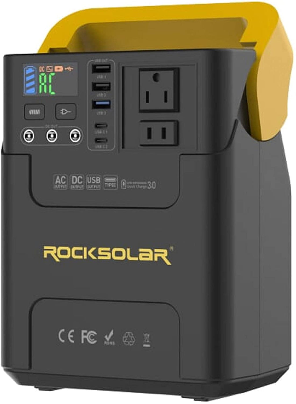 Portable Solar Generator & Devices — Rechargeable Power Energy
